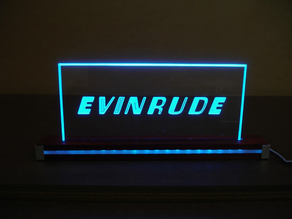 LED MULTI – COLOR SIGN WITH COLLECTABLE LOGOS | Martin Outboards